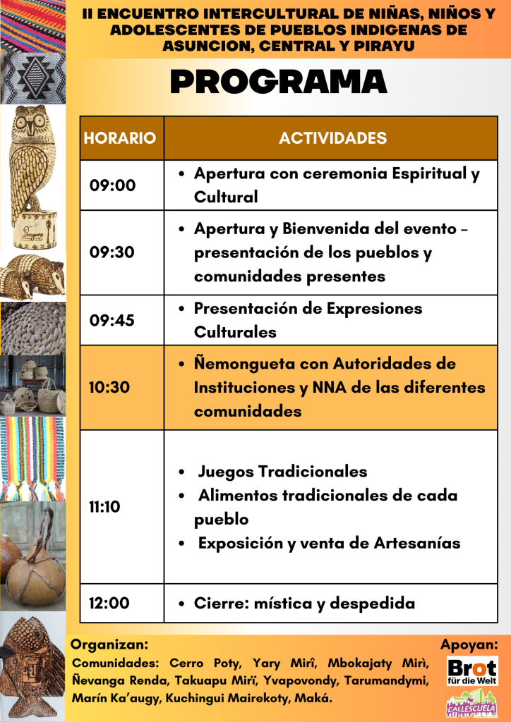 II Encuentro Intercultural de NNA de Pueblos Indígenas - connats