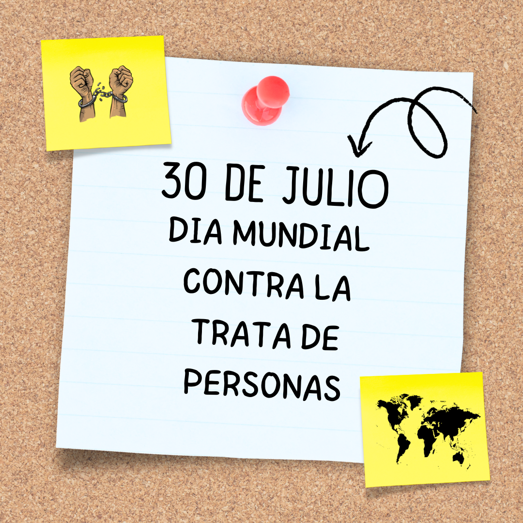 Día Mundial contra la Trata de Personas - connats